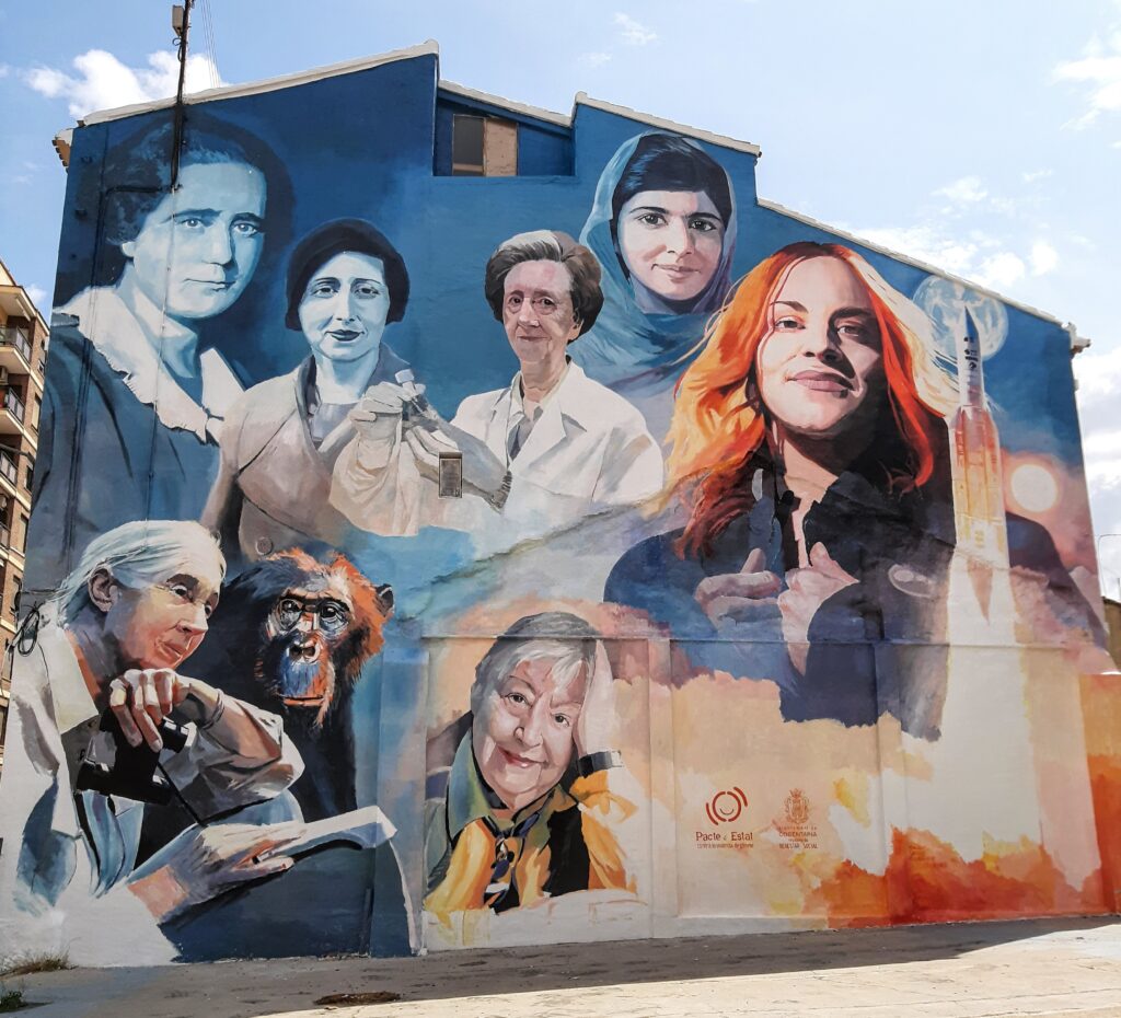 Cocentaina estrena un mural feminista de gran format subvencionat pel ...