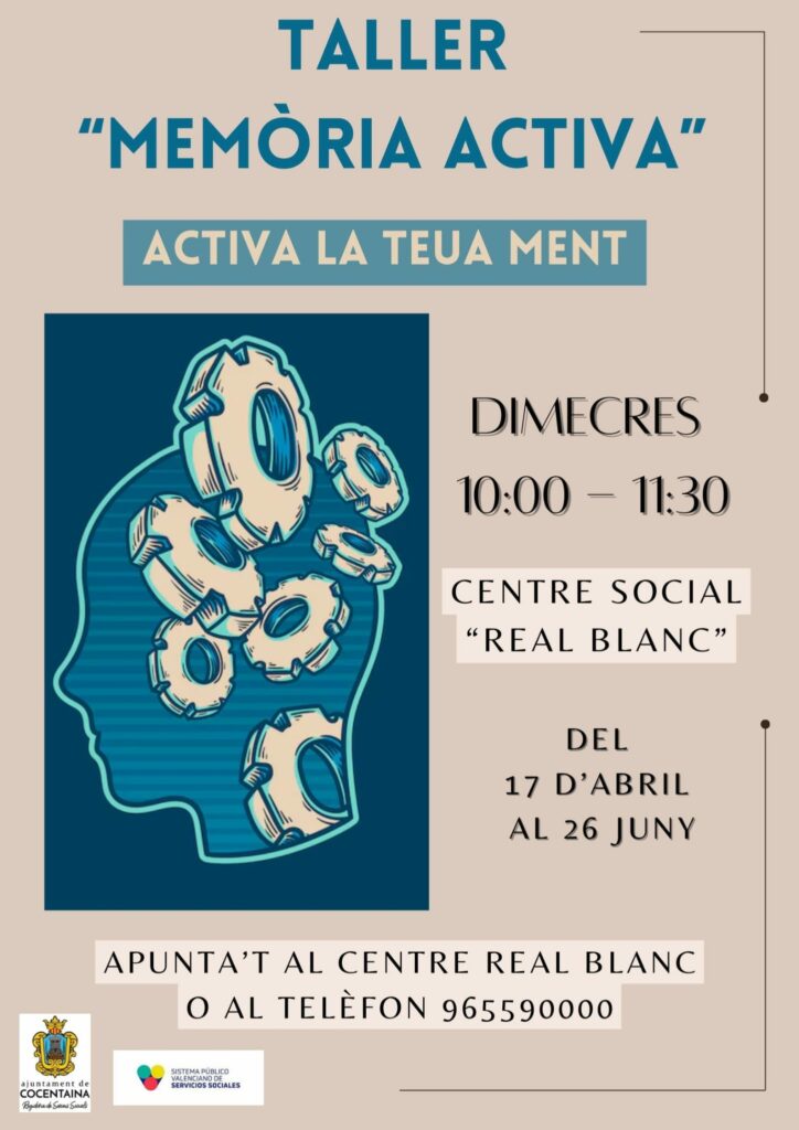 Cocentaina llança tallers de psicologia destinats a facilitar un ...